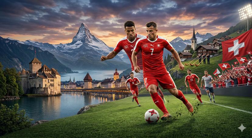 Tất cả về đội tuyển Thụy Sĩ cho World Cup 2026.